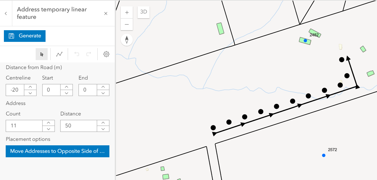 Address temporary line feature | NG9-1-1 Data Manager 2.4